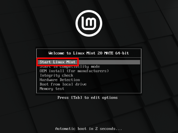 Linux Mint 20のインストール方法/初期設定 | TOSHIO-WEB